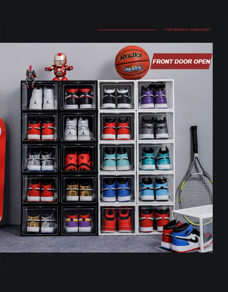 STACK’EM SKARE CRATES | SHOE CRATES (SIDE DROP) – Skare